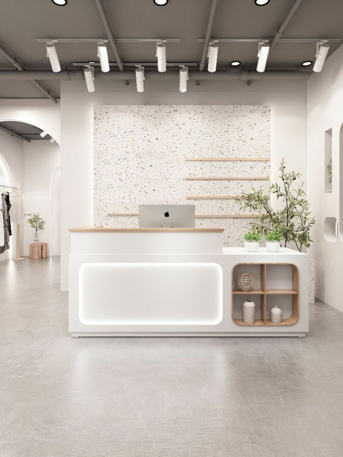 Sapphire Reception Desk - Etsy