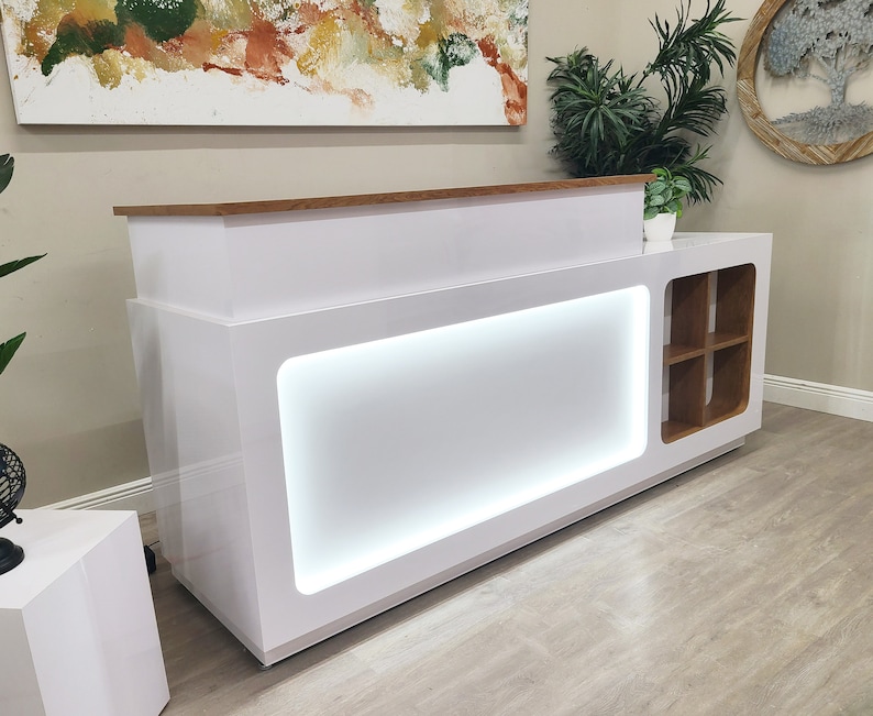 Sapphire Reception Desk - Etsy