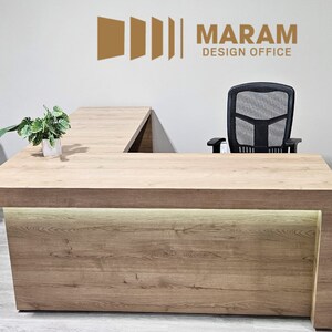 Azurite Modern Desk Design - Etsy