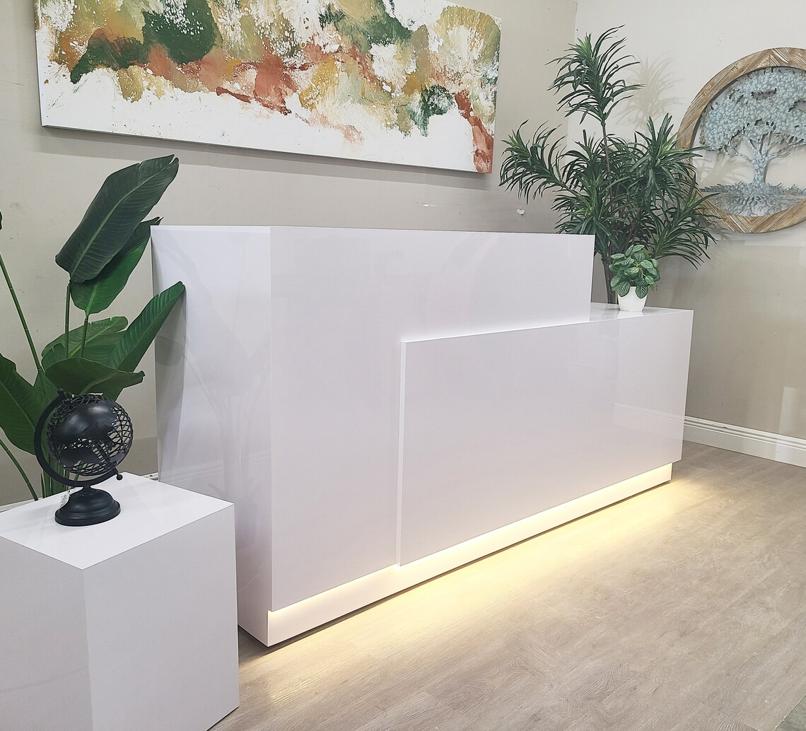 Jade Plus Reception Desk - Etsy
