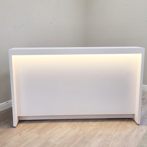 Aquamarine Standing Reception Desk - Etsy