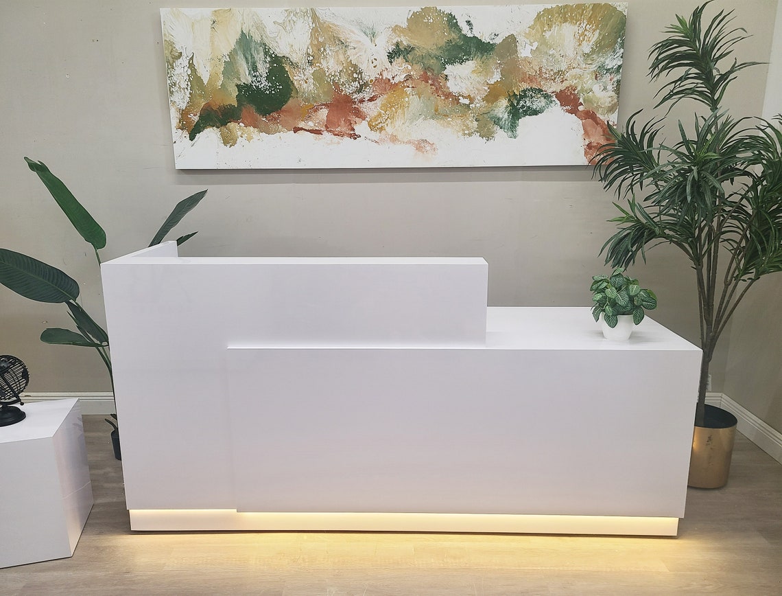 Jade Plus Reception Desk - Etsy