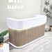 Ruby Reception Desk Tambour (panels) - Etsy