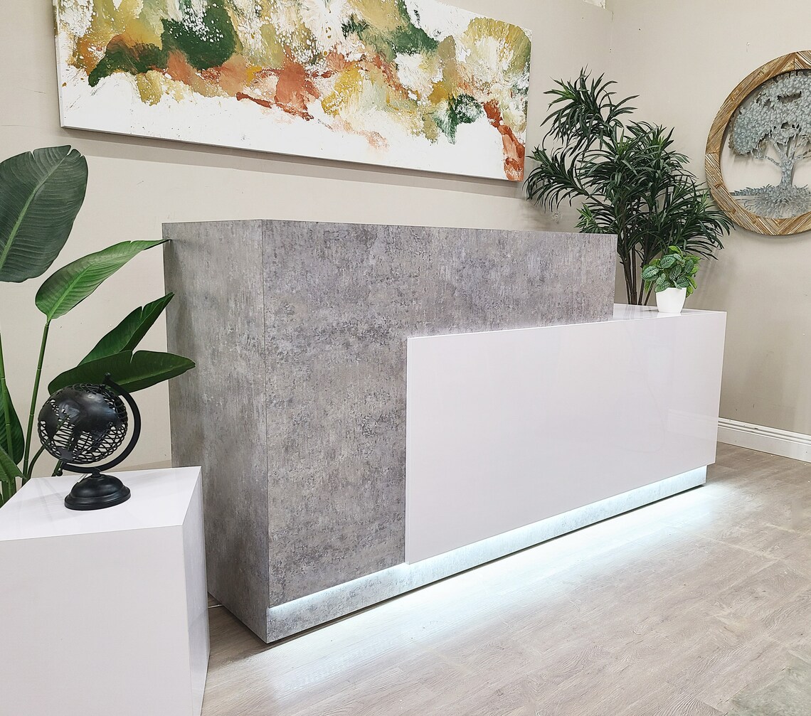 Jade Plus Reception Desk - Etsy