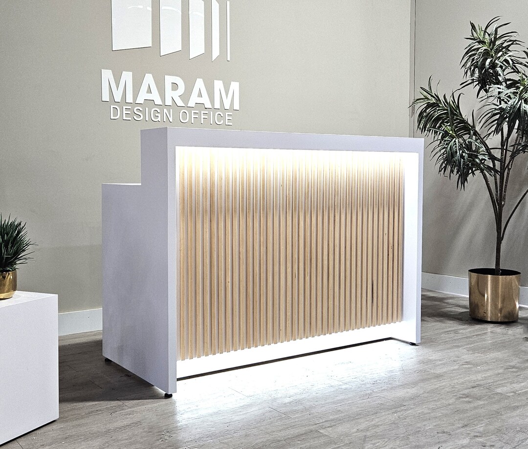 Aquamarine Ultra Reception Desk - Etsy