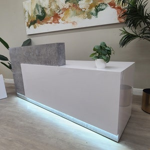 Jade Plus Reception Desk - Etsy