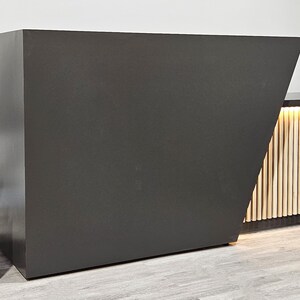 Aventurine Reception Desk (matte Graphite) - Etsy