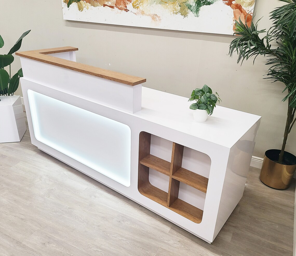 Sapphire Reception Desk - Etsy