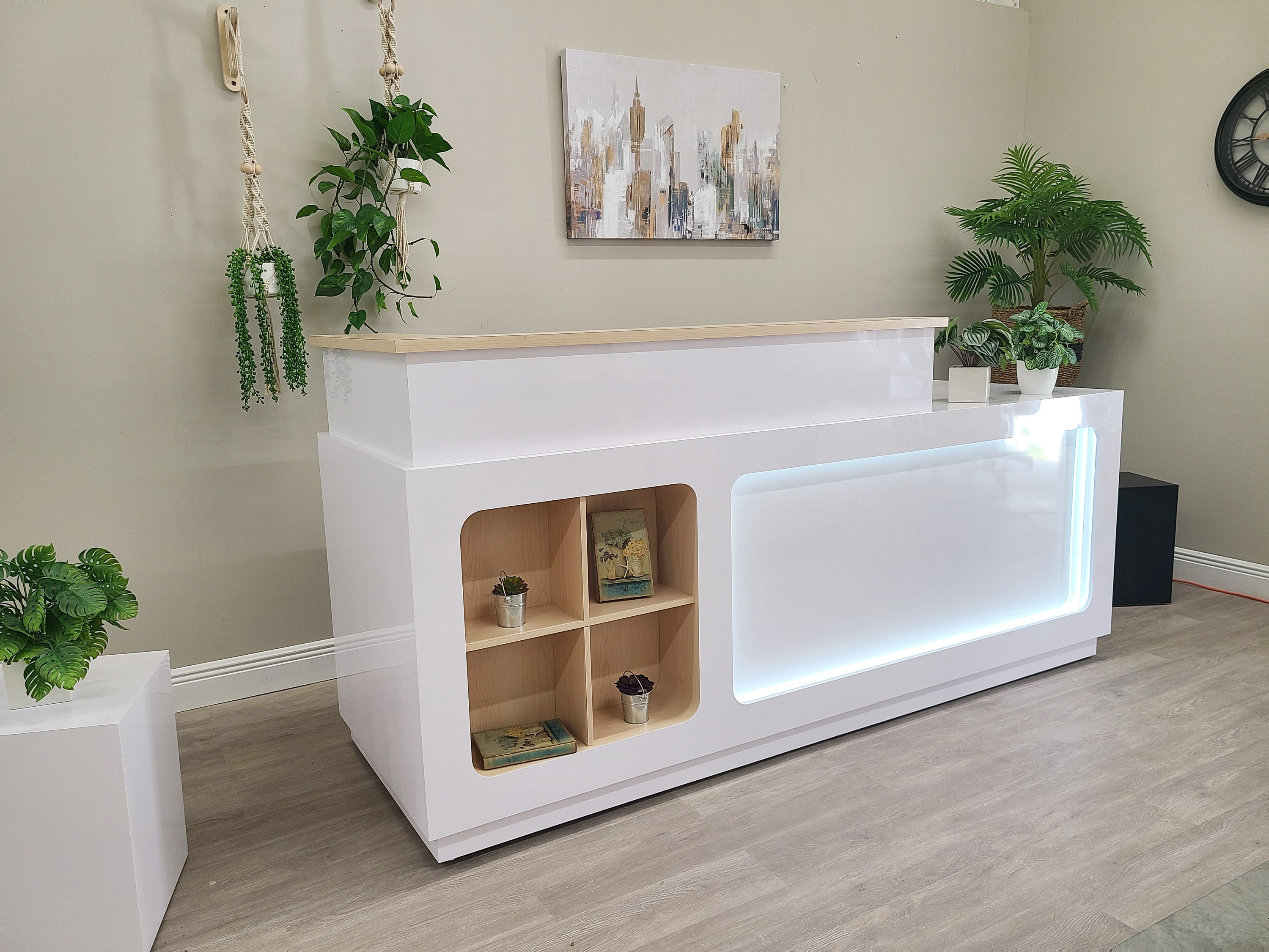 Sapphire Reception Desk - Etsy