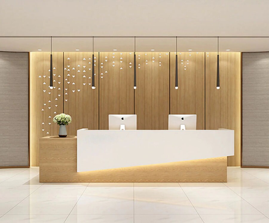 Nacre Reception Desk - Etsy