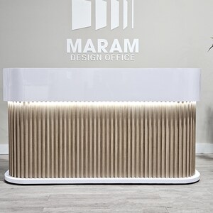 Ruby Reception Desk Tambour (panels) - Etsy