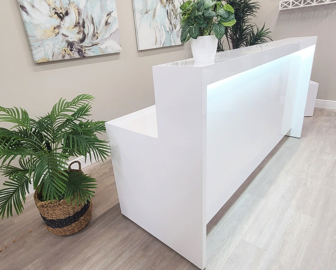 Aquamarine Reception Desk - Etsy