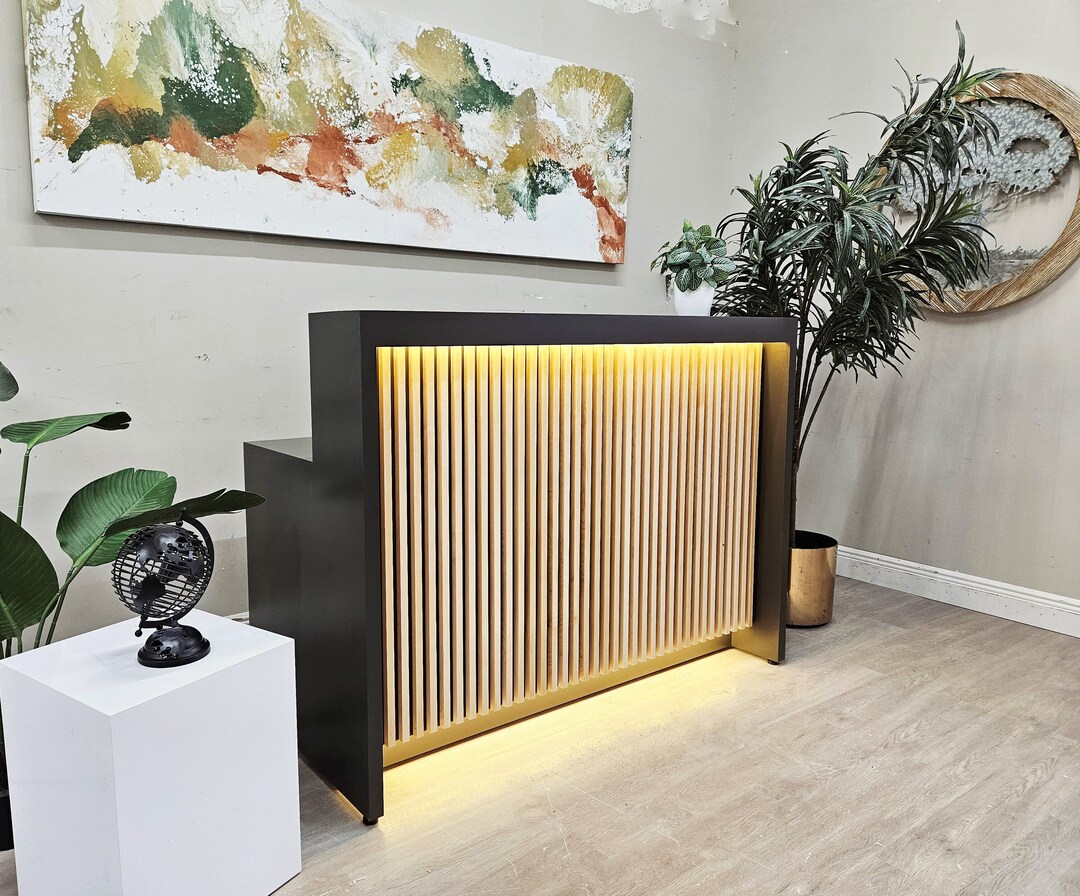 Aquamarine Ultra Reception Desk - Etsy