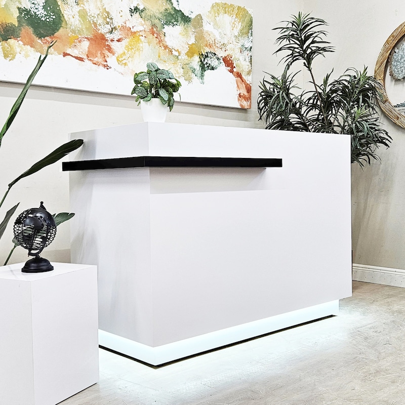 Small Reception Desk - Etsy