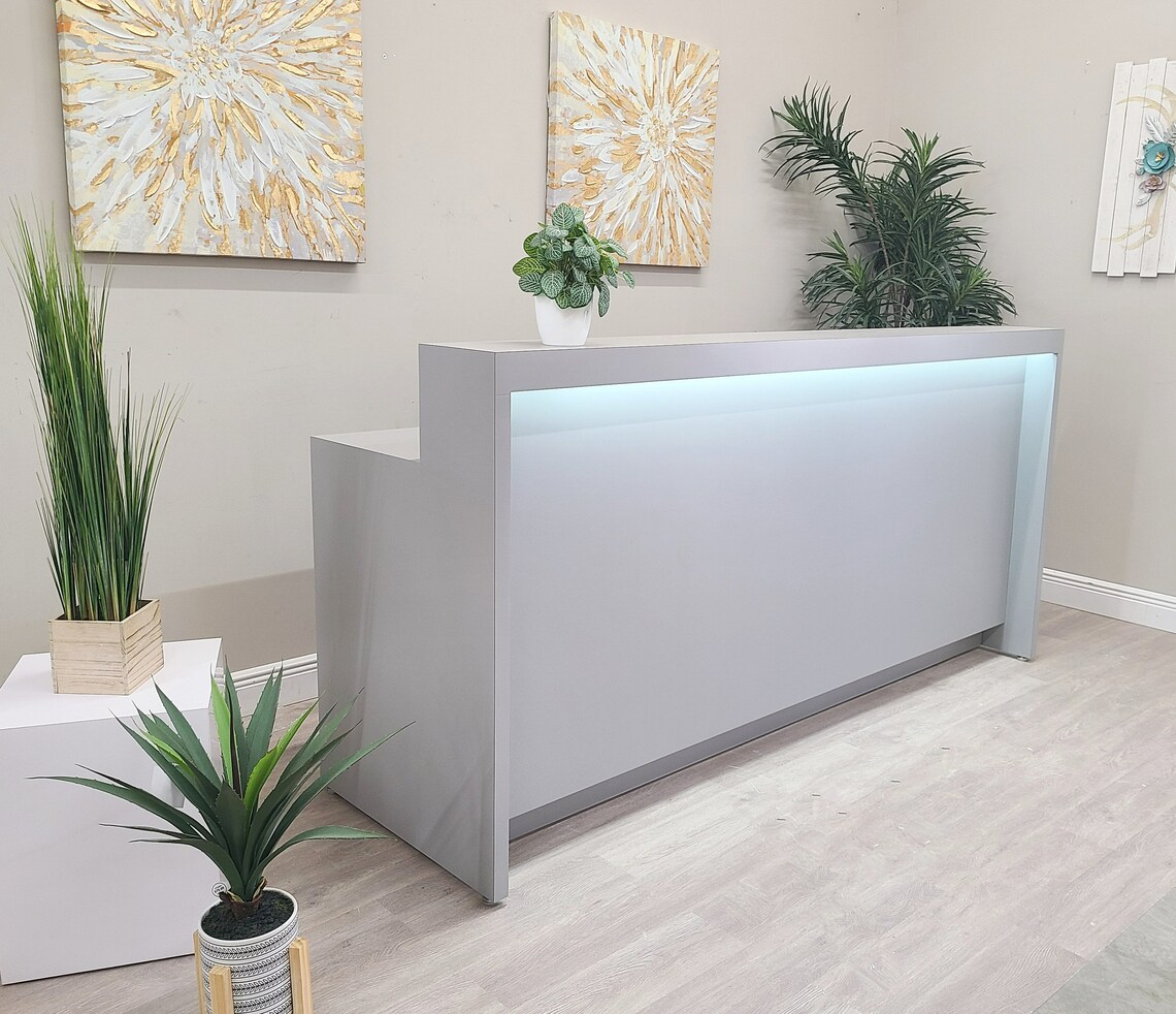 Aquamarine Reception Desk - Etsy