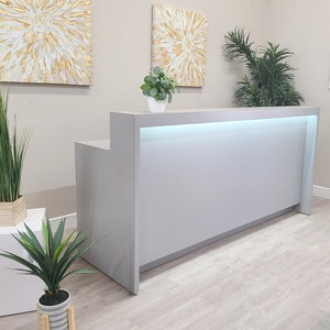 Aquamarine Reception Desk - Etsy