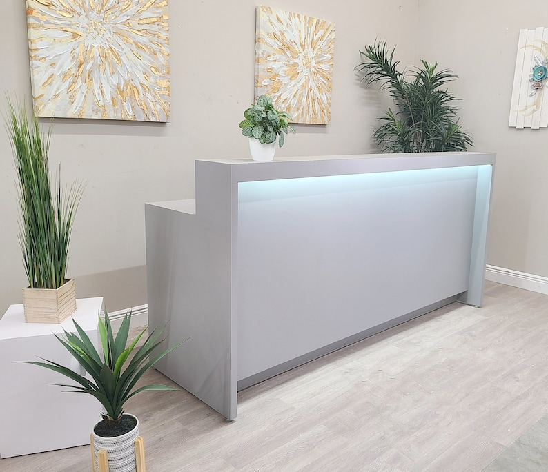 Aquamarine Reception Desk - Etsy