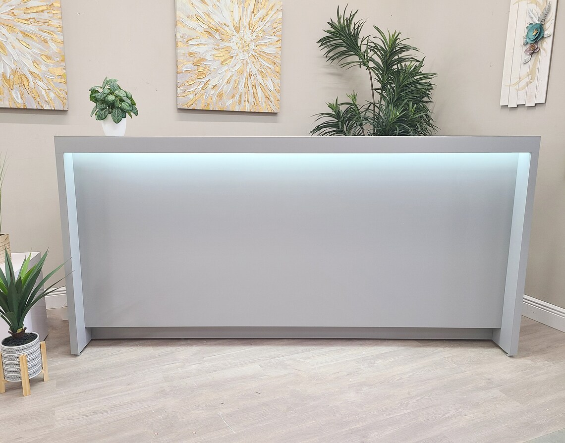 Aquamarine Reception Desk - Etsy