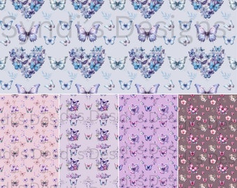 20 Colors Seamless Dots Digital Paper Pack, 20 Polka Dot Pattern Papers ...