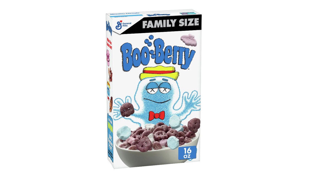 Kaws X Boo-berry Cereal Colletable Limited Edition - Etsy