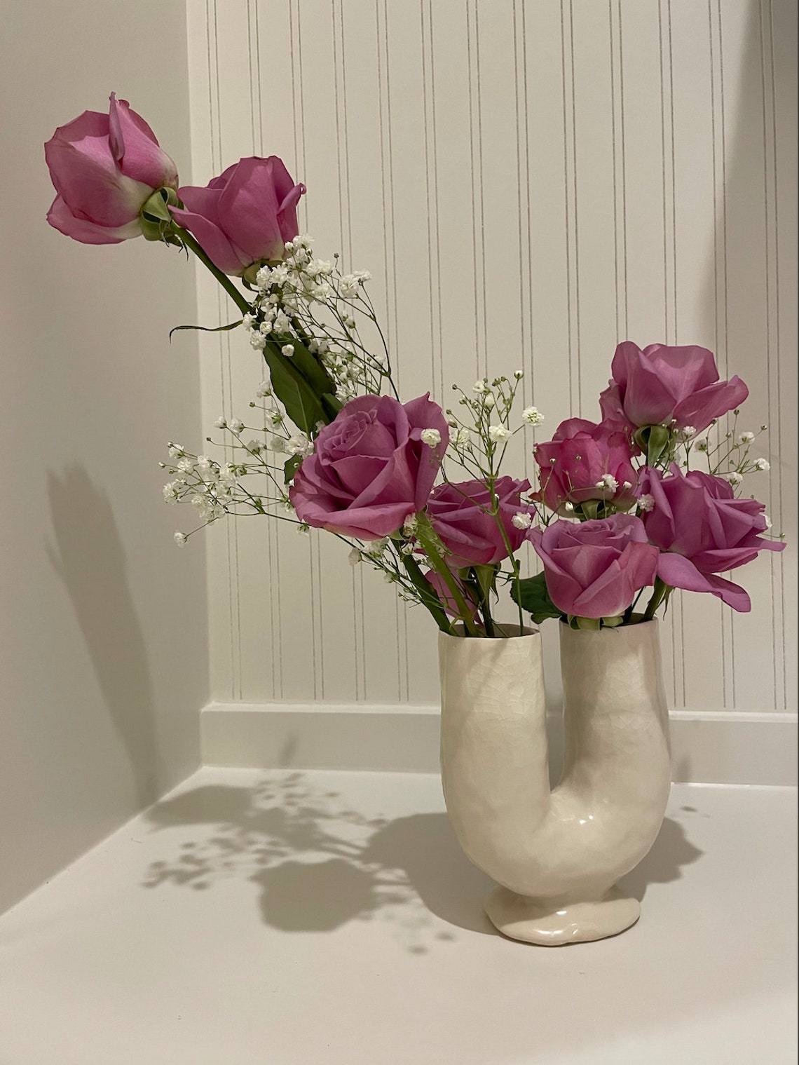 U Shaped Vase - Etsy