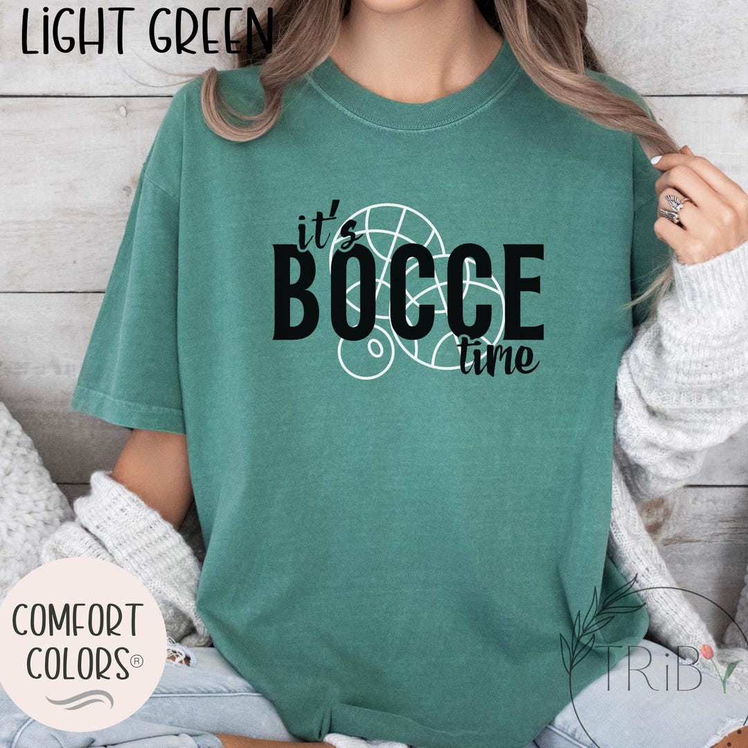 Bocce Ball Team Shirt, Bocce Ball Group Tshirt, Matching Bocce Shirt ...