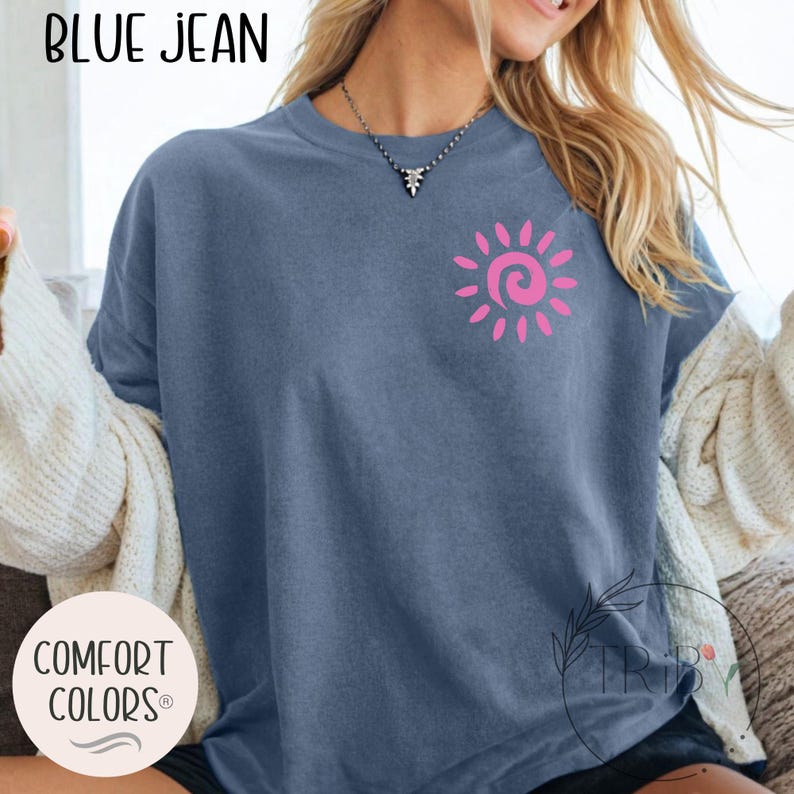 Colorful Sunshine Beach Tshirt, Comfort Colors Shirt, Cute Beach Summer ...