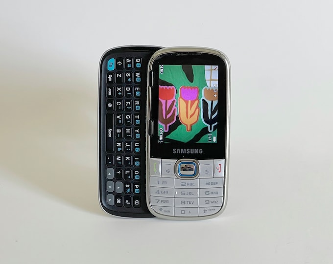 Samsung Array / Montage - Y2K VINTAGE 2000s Slider Qwerty Cell Phone ...