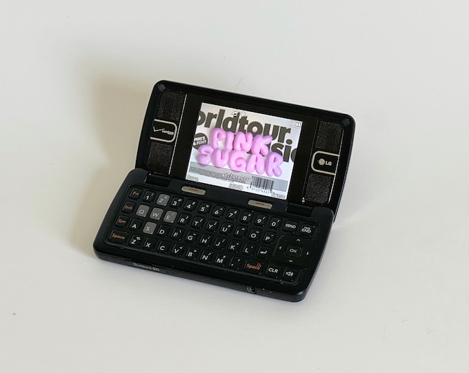 LG Env 2 - Y2K VINTAGE 2000s Flip Keyboard Qwerty Cell Phone - Includes ...