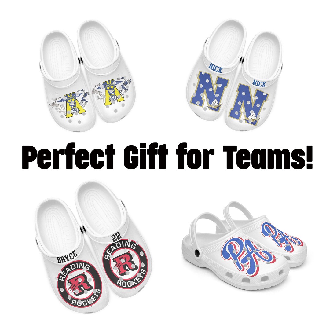 Custom Print Fashion Slides Personalized Sandals Clog Style Comfortable ...