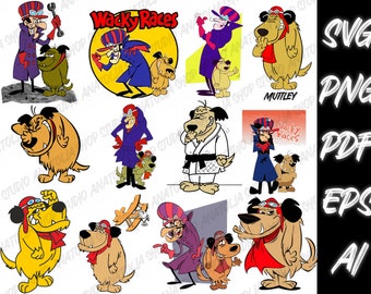 Muttley Svg - Etsy