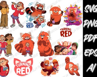 Priya Svg Turning Red Vector - Etsy