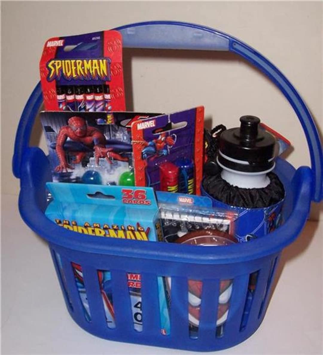 SPIDER-MAN Gift Basket Set Great Birthday Valentines Easter - Etsy