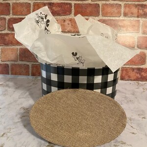 Classic MICKEY & MINNIE "dancing" Tissue Paper Hand Stamped, Tissue ...