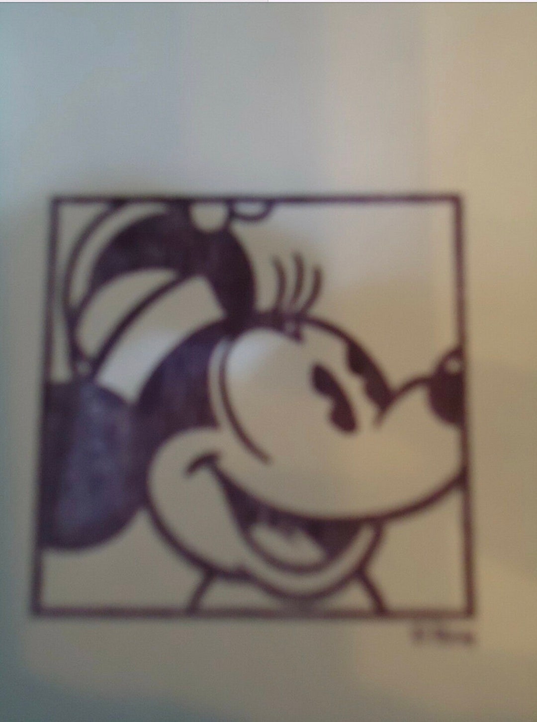 MINNIE Mouse Smiles Tissue Paper Hand Stamped, Tissue Paper Packaging ...