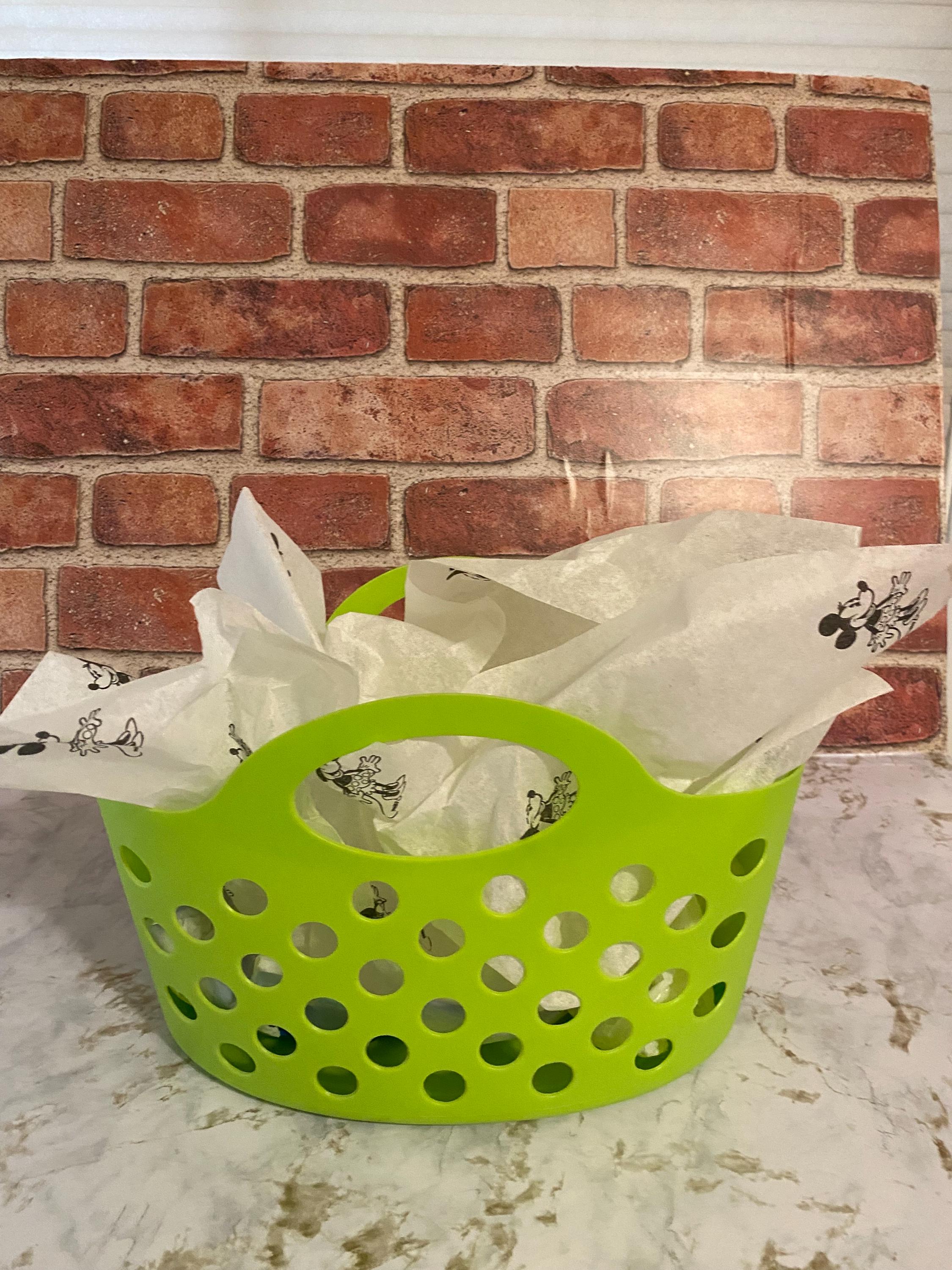 Classic MICKEY & MINNIE "dancing" Tissue Paper Hand Stamped, Tissue ...