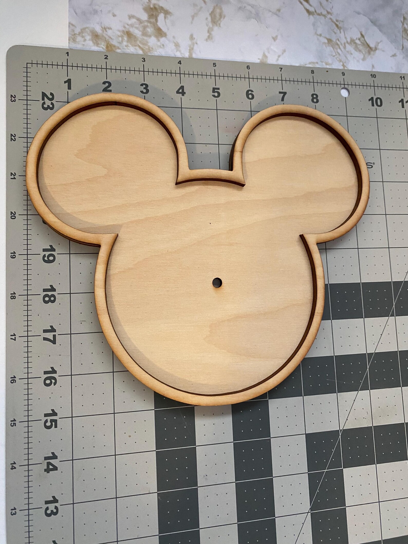 L@@KEY Mickey Mouse Wooden 3 Tier Tray Great for Baby Shower ...