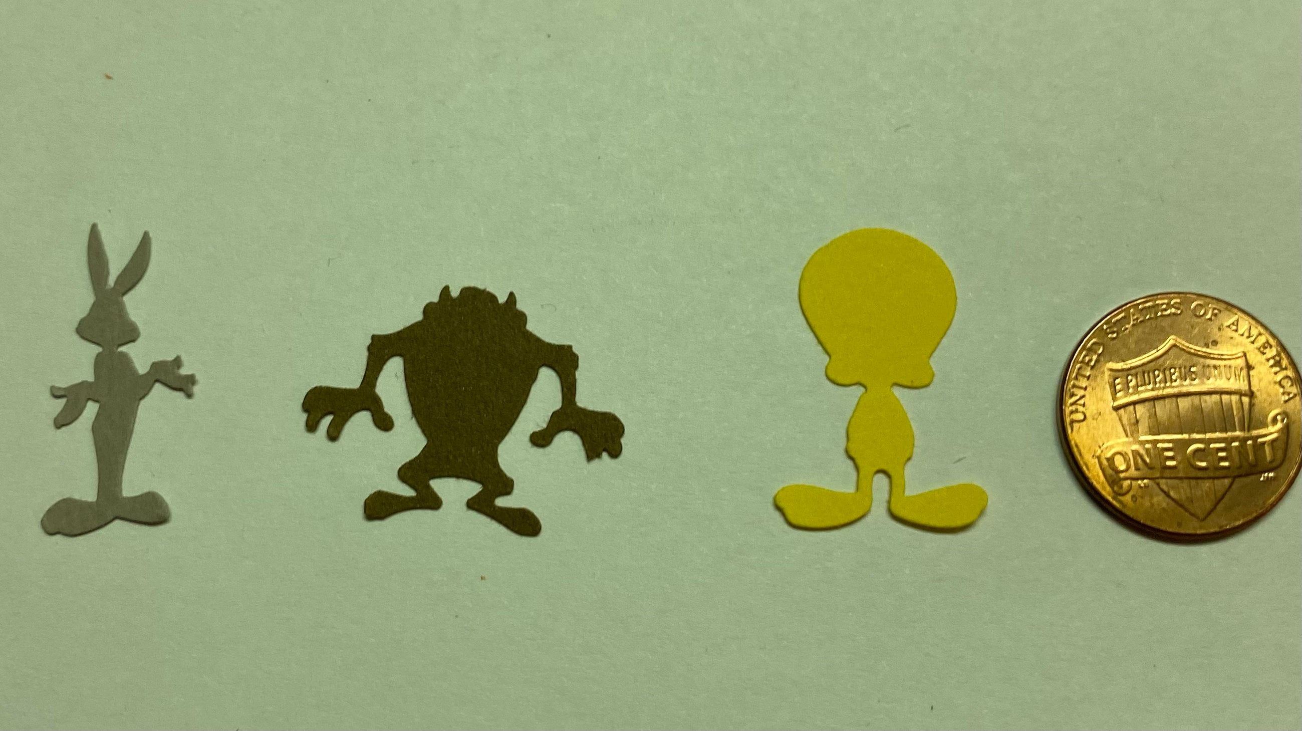 LOONEY Tunes 60 Pcs Die Cut Punches Table Scatter Cake Toppers - Etsy