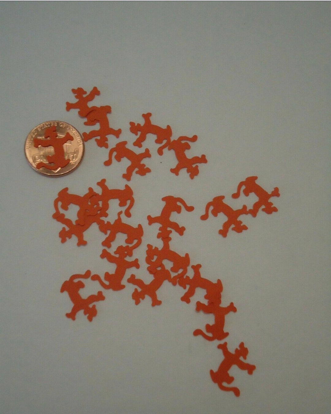 TIGGER 60 Pcs Die Cut Punches Table Scatter Cake Toppers Confetti ...