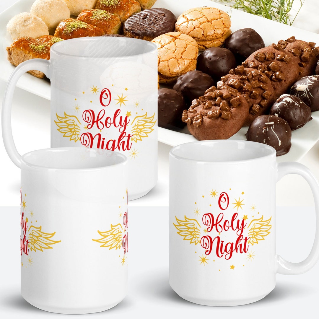 O Holy Night Mug for Coffee and Tea Lovers, Religious Family & Friends ...