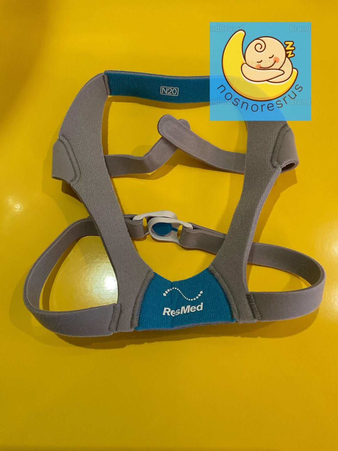 Resmed F20 Replacement Headgear With Clips Standard Size. - Etsy