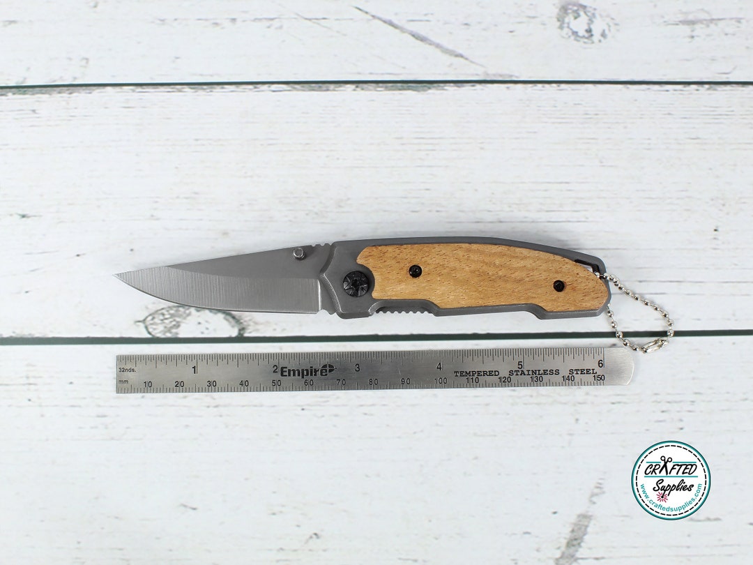 Pocket Knife Keychain - Etsy