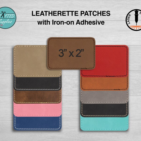 Leatherette Patch - Etsy