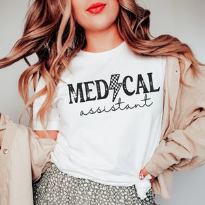Retro Medical Assistant Shirt CMA Tshirt Medical Assistant - Etsy