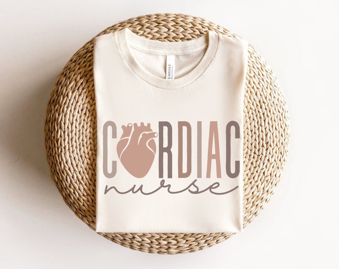 Cardiac Nurse Shirt • Gifts for Cardiac Nurse • Cardiovascular Nurse ...