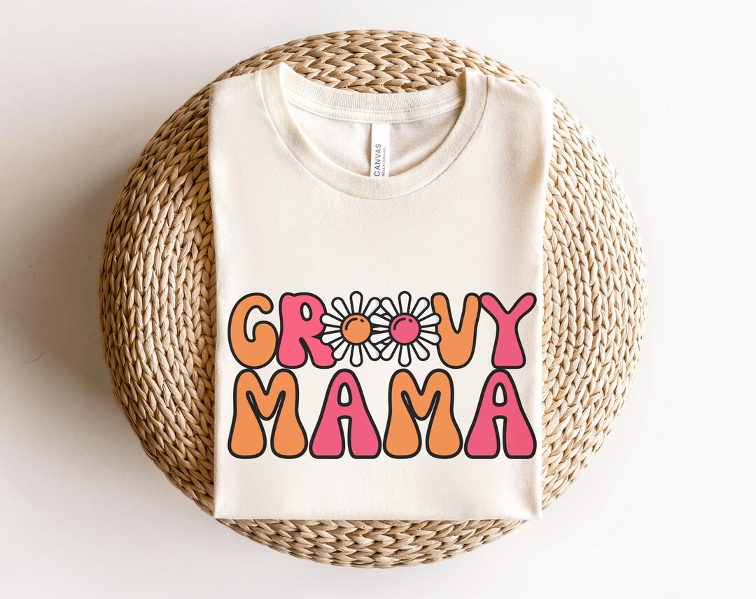 Groovy Mama Shirt • Groovy Birthday Party Outfit • Unisex 70s Mama Gift ...