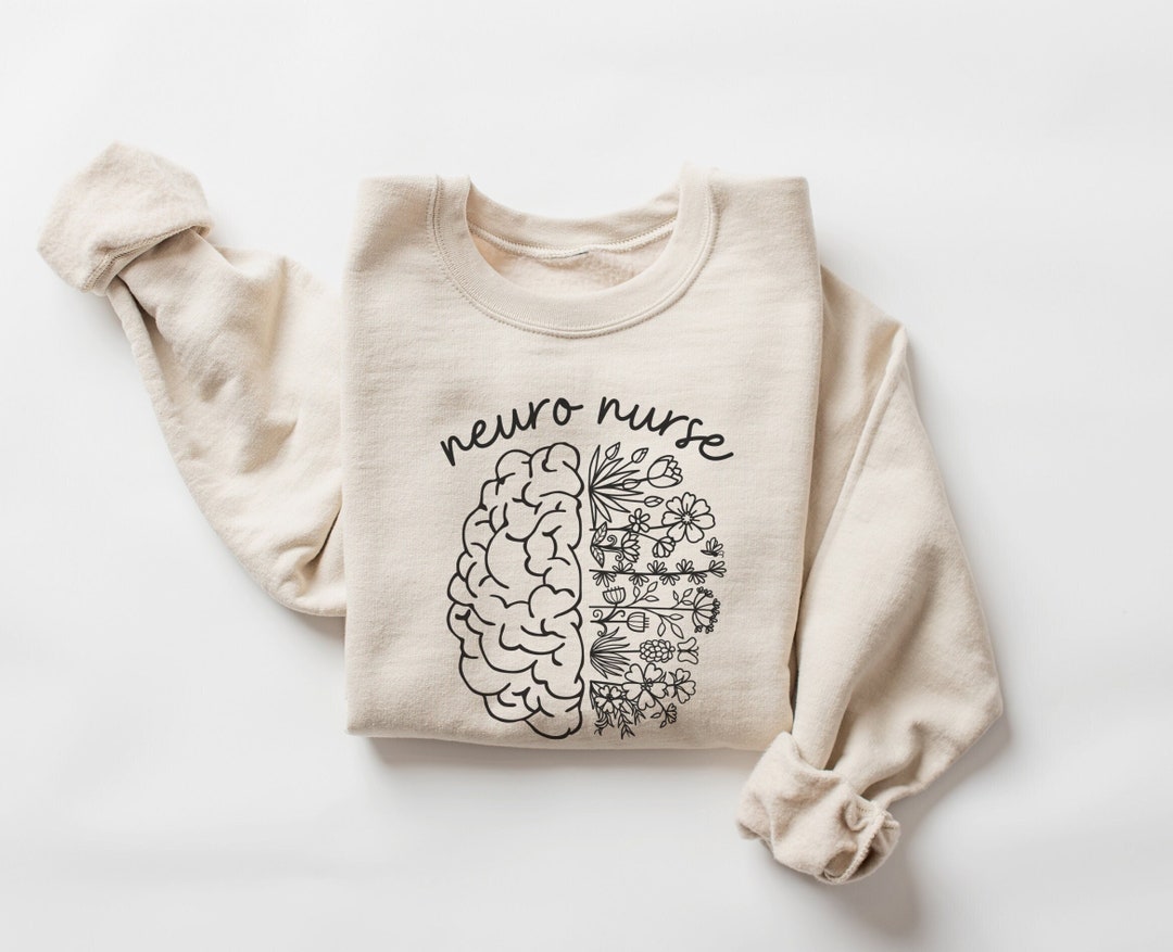 Neuro Nurse Sweatshirt Neuro Nurse Gifts Neurology Nursing Graduation ...