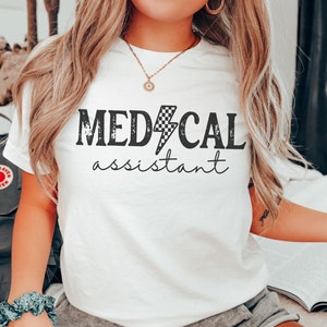Retro Medical Assistant Shirt CMA Tshirt Medical Assistant Gifts ...