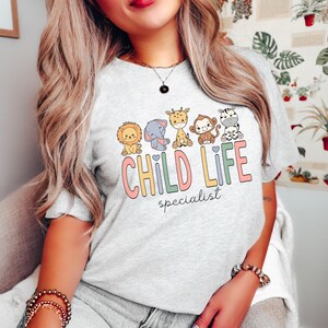 Child Life Animal Shirt • Personalized Child Life Specialist Tees • CLS ...