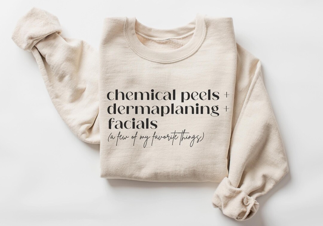 Esthetician Sweatshirt • Esthetician Graduation Gifts • Chemical Peels ...